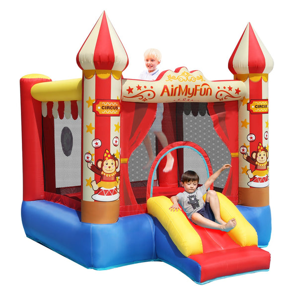 AirMyFun Small Inflatable Bounce House for Kids Outdoor & Indoor - Wet ...